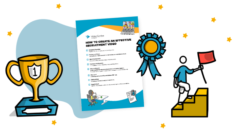 How can I improve my recruitment strategy with animated video