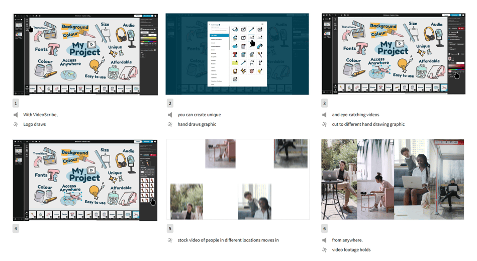 How to storyboard a custom animated video [+ free template]